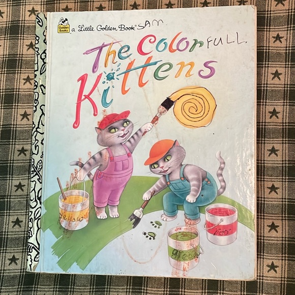 Golden Books | Other | A Little Golden Book The Color Kittens 994 ...